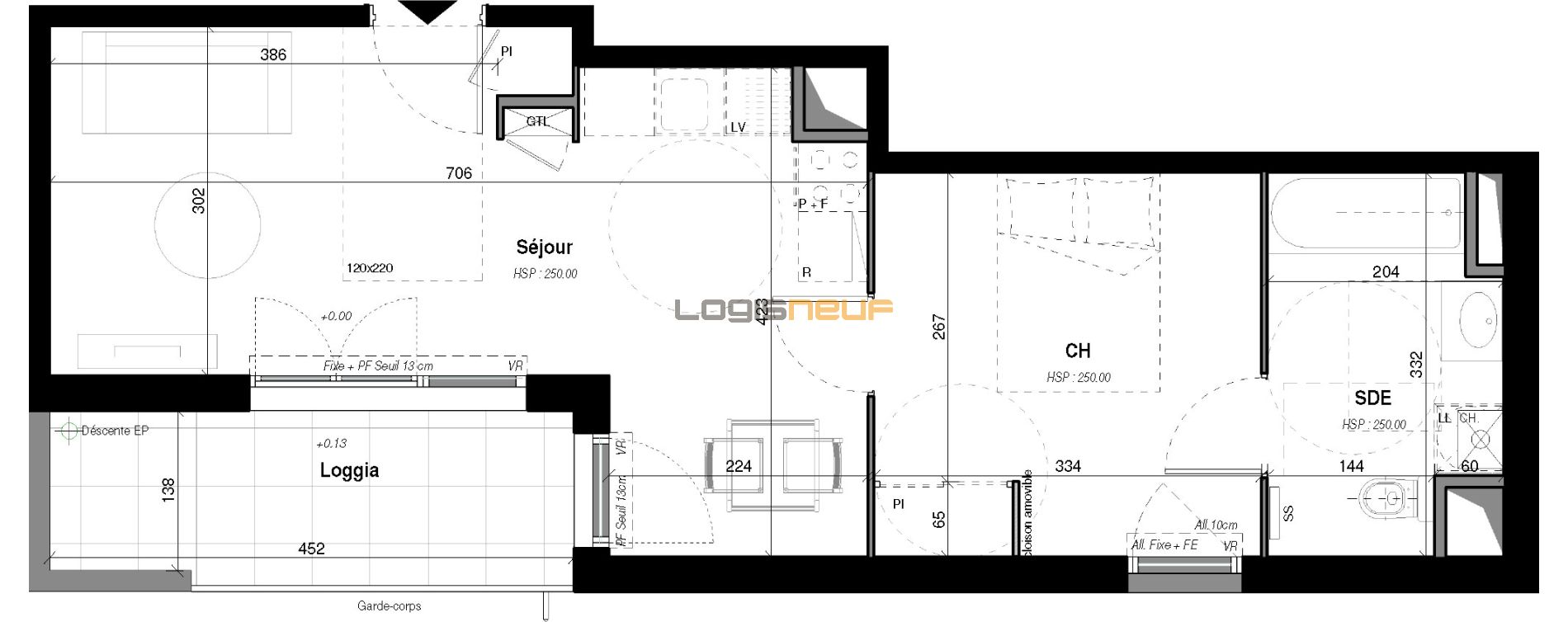 Vente appartement T2 de 40 m² à Ambérieu-en-Bugey, résidence « Alpha ...