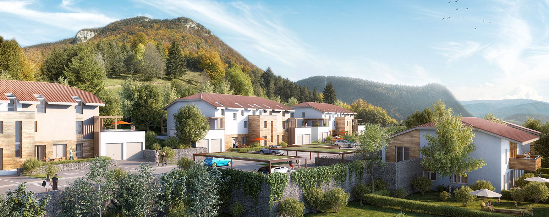 Les Terrasses de la Citadelle à Collonges programme neuf