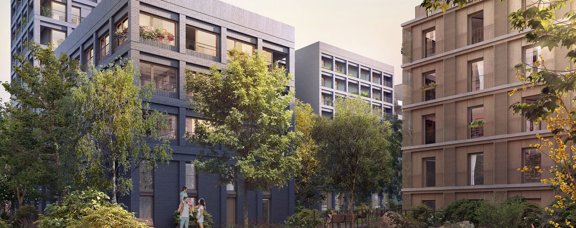 Rue Maurice Gunsbourg à Ivry-sur-Seine programme neuf