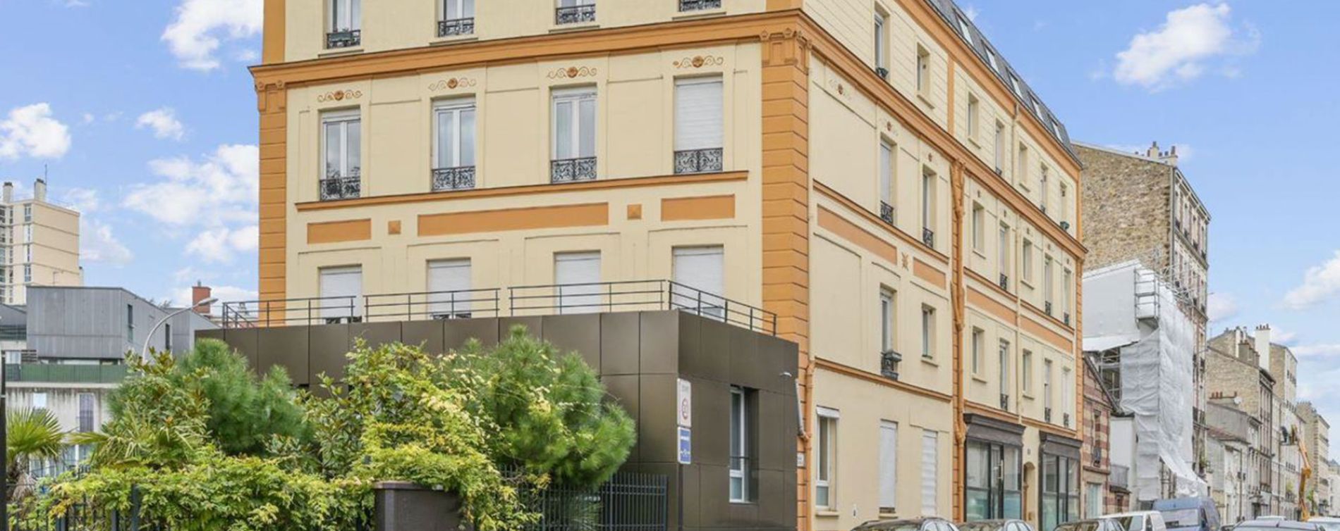 Rue Pierre Brossolette à Ivry-sur-Seine programme rénové