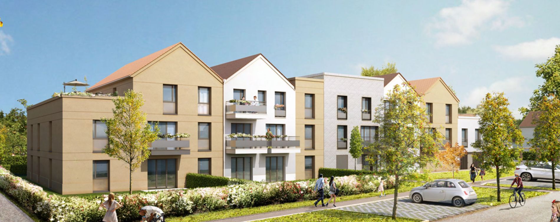 Le Parc des Moissons à Bréval programme neuf