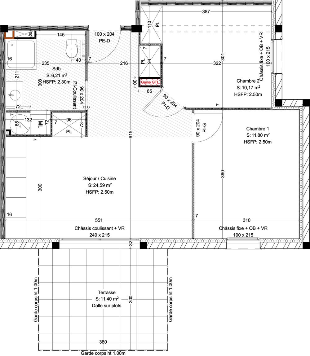 Plan Appartement T3 De 52 77 M² Neuf Résidence « Le Village à