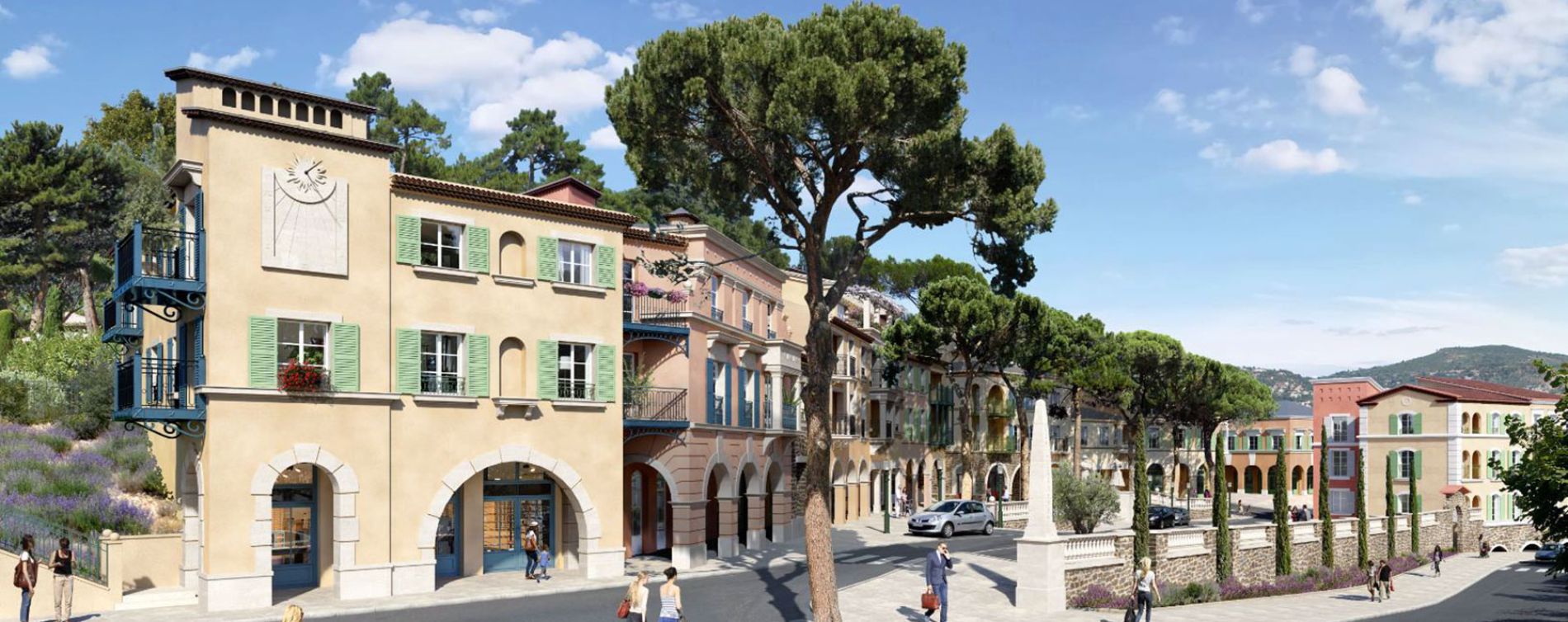 Chemin des Comtes de Provence au Rouret programme neuf